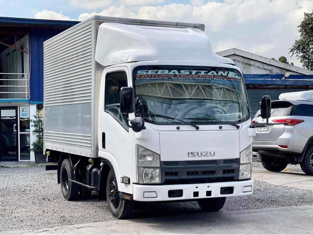 2021 Isuzu Elf Aluminum Closed Van 10.5ft. N-Series with Side Door 4JJ1 ...