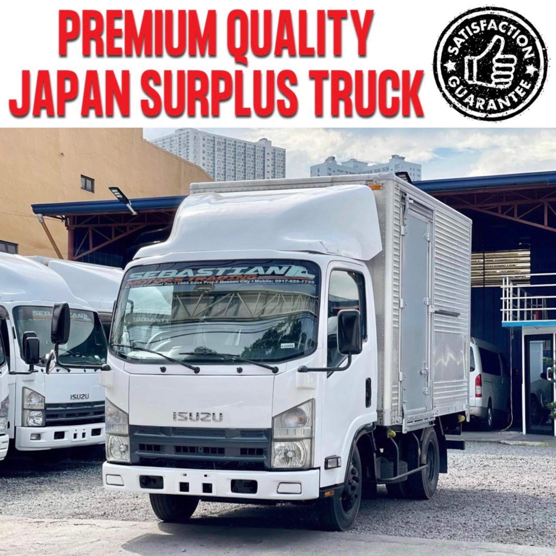 2021 Isuzu Elf Aluminum Closed Van 10.5ft. N-Series with Side Door 4JJ1 ...