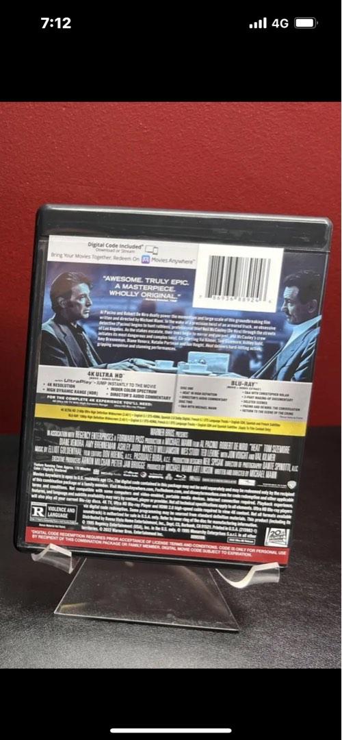 (2022)(4K) Heat - 4K UHD Ultra HD Blu-ray bluray, Hobbies & Toys, Music & Media, CDs & DVDs on ...