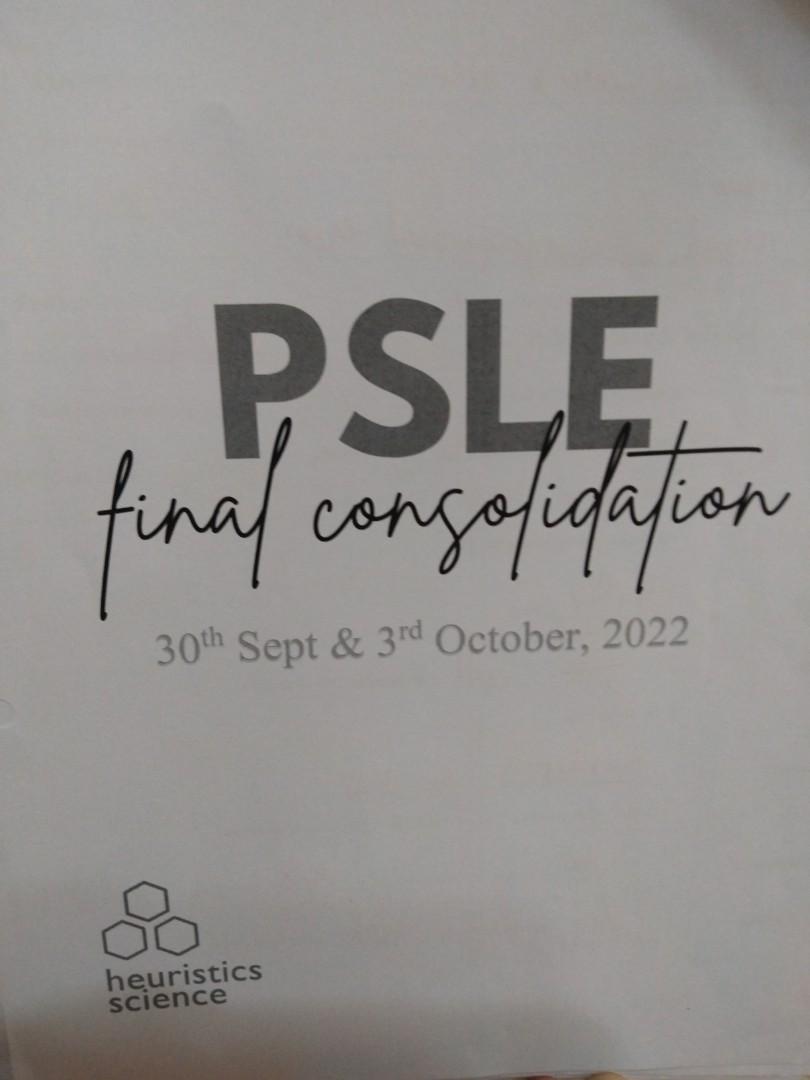 PSLE Science 2022, Hobbies & Toys, Books & Magazines, Textbooks on ...