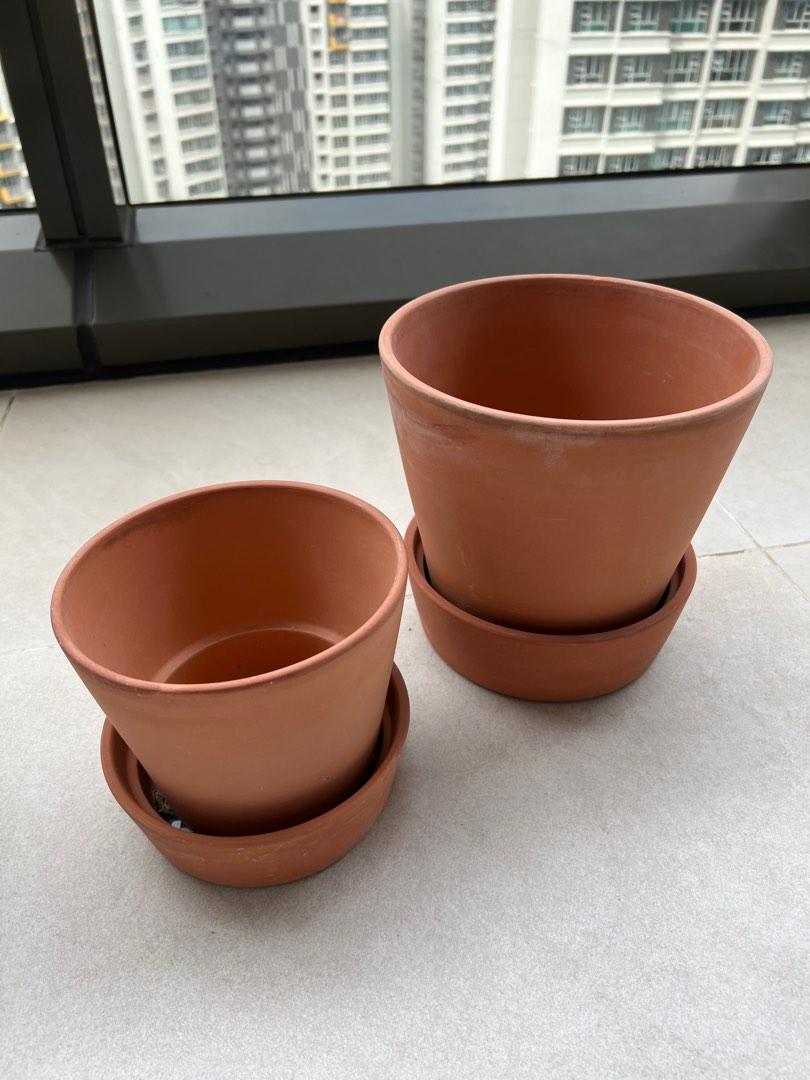 2 BRUNBAR Ikea Plant Pot, Furniture & Home Living, Gardening, Pots ...