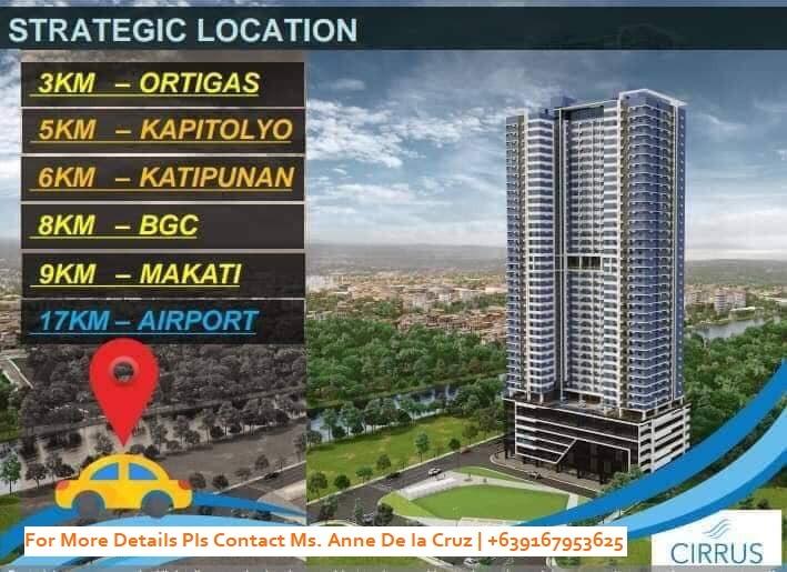 For Sale Affordable Studio unit in Bridgetowne Pasig near Medical City ...