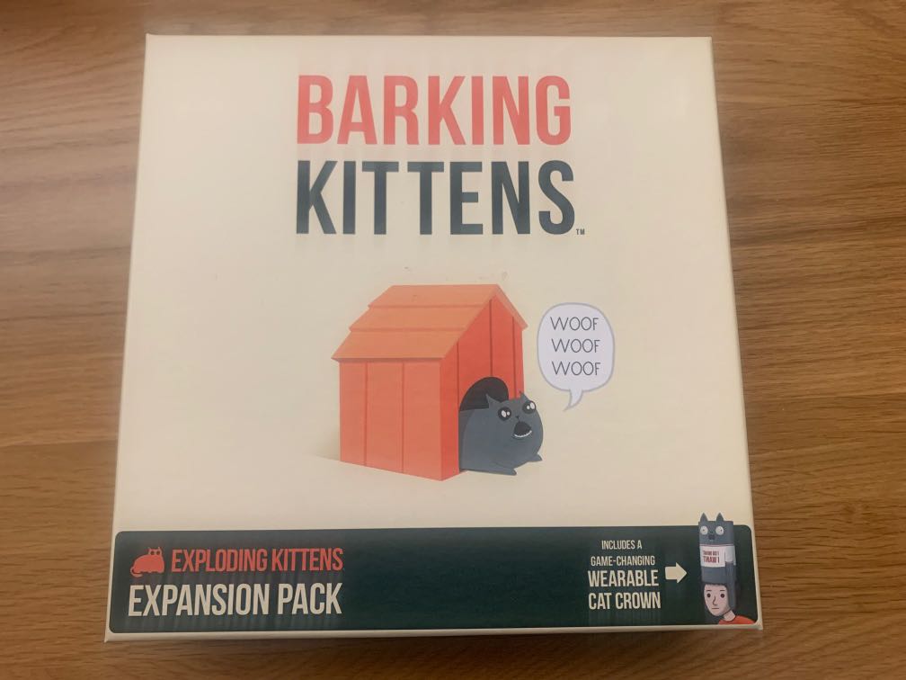 爆炸貓延伸版 Exploding Kitten Expansion Pack, 興趣及遊戲, 玩具 & 遊戲類 - Carousell