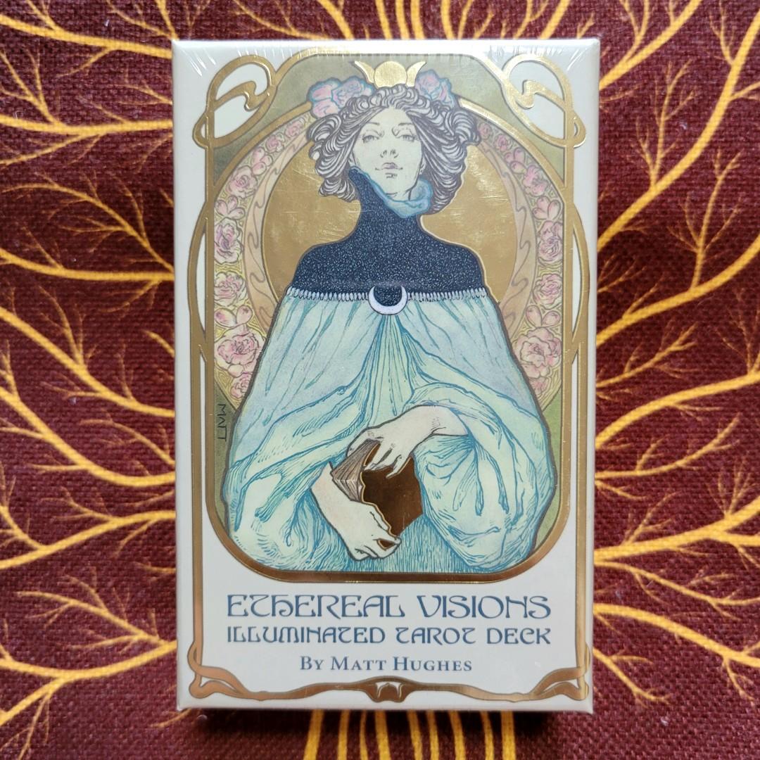 (現貨全新) Ethereal Visions Illuminated Tarot Deck 塔羅牌 神諭占卜, 興趣及遊戲, 書本 & 文具 ...