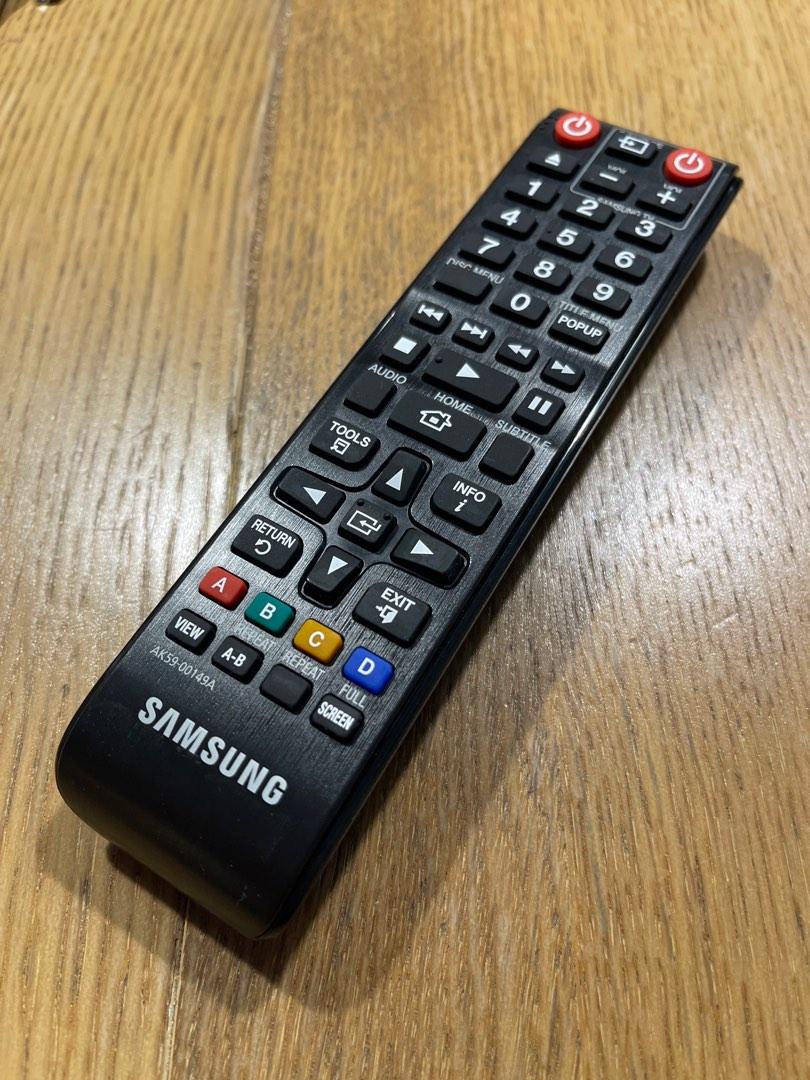 三星電視原裝遙控器 Samsung Original Remote Control, 家庭電器, 電視 & 其他娛樂, 電視組件及配件 ...