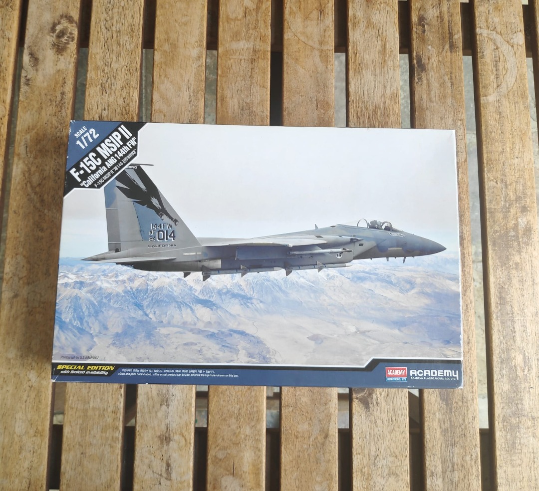 Academy Aircraft Hobby Model Kits - F-15C Eagle MSIP II. "California ...