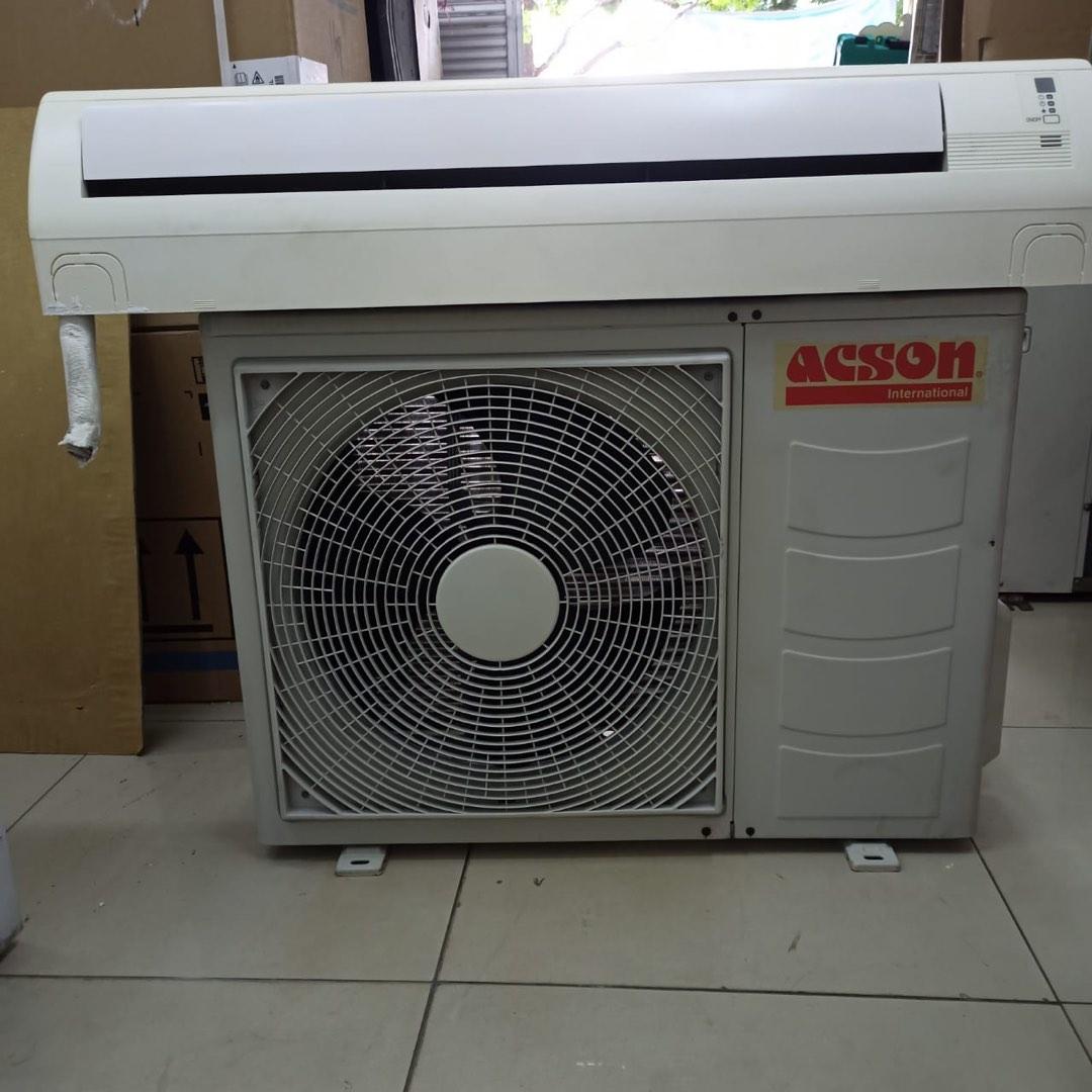 Acson 2Hp Used Aircond, TV & Home Appliances, Air Conditioners ...