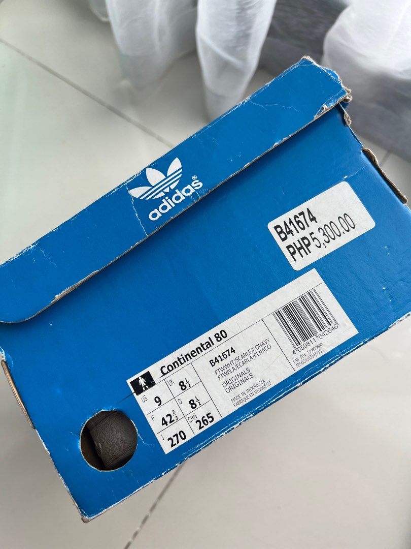 Adidas Originals Continental 80, Men's Fashion, Footwear, Sneakers on ...