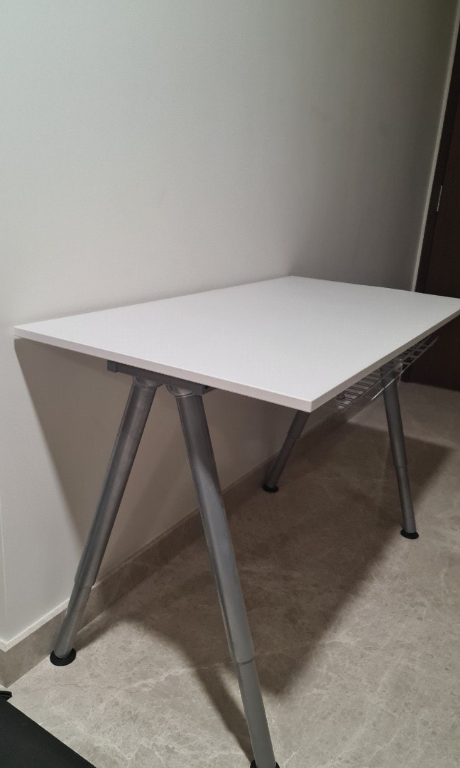 Adjustable computer table study table thyge ikea disassembled ...
