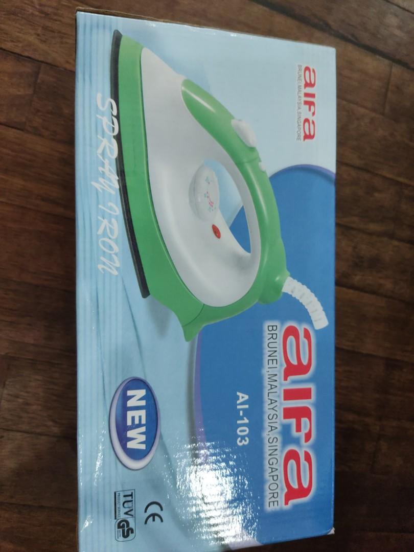 Aifa spray iron, TV & Home Appliances, Irons & Steamers on Carousell