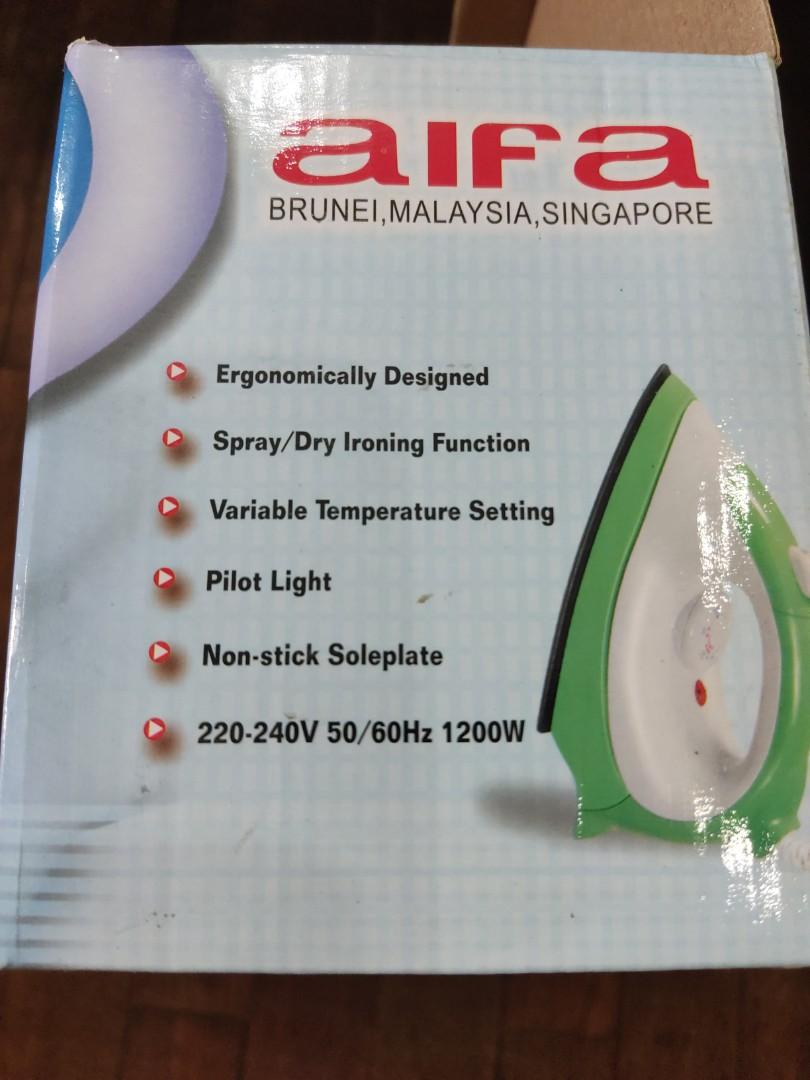 Aifa spray iron, TV & Home Appliances, Irons & Steamers on Carousell