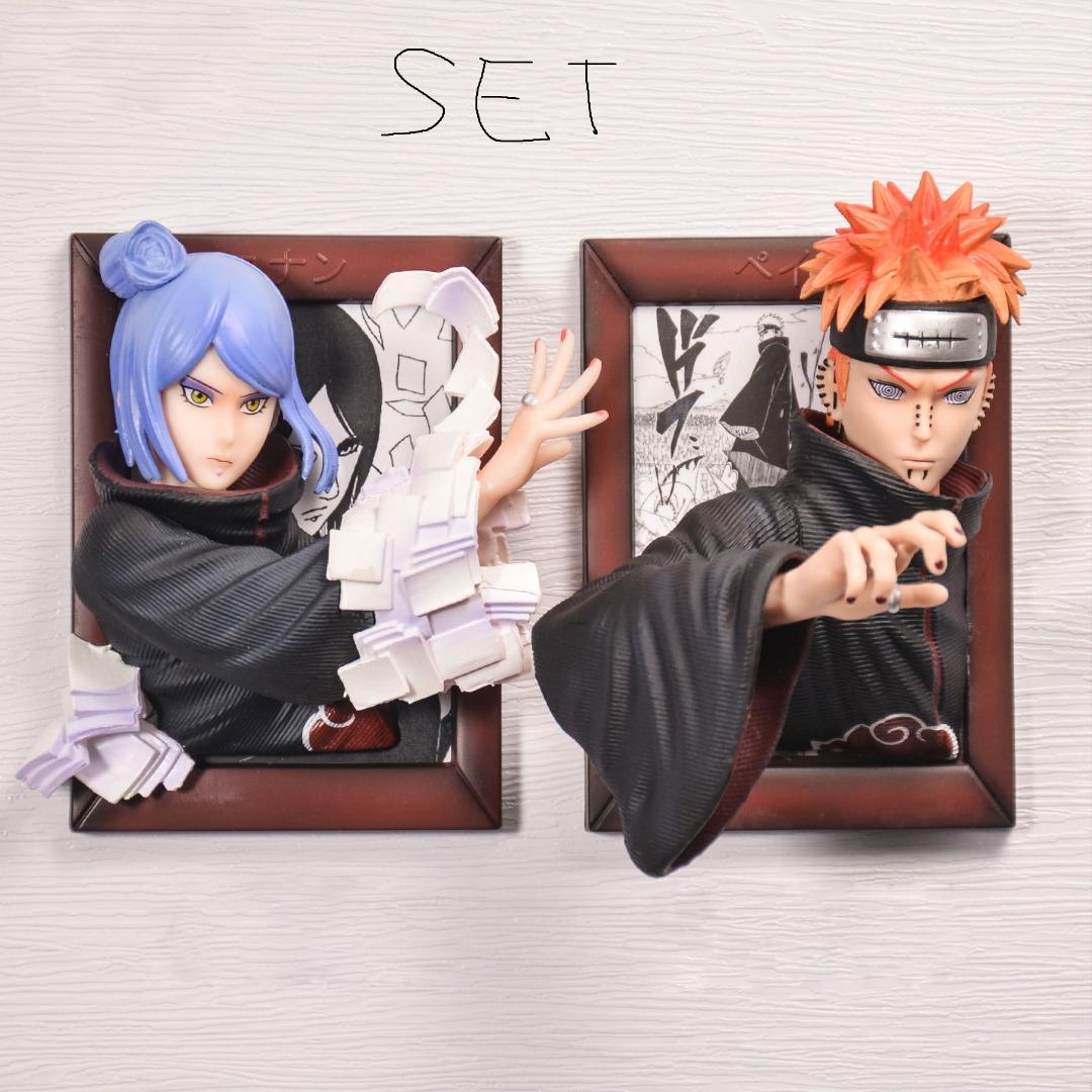 Anime Konan Pein action figure Photo frame Fridge magnet collection for ...