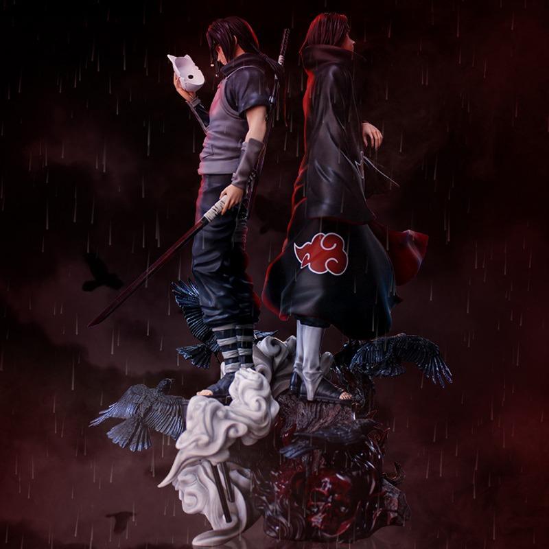Anime Naruto Shippuden Akatsuki ANBU Uchiha Itachi action figure Statue ...