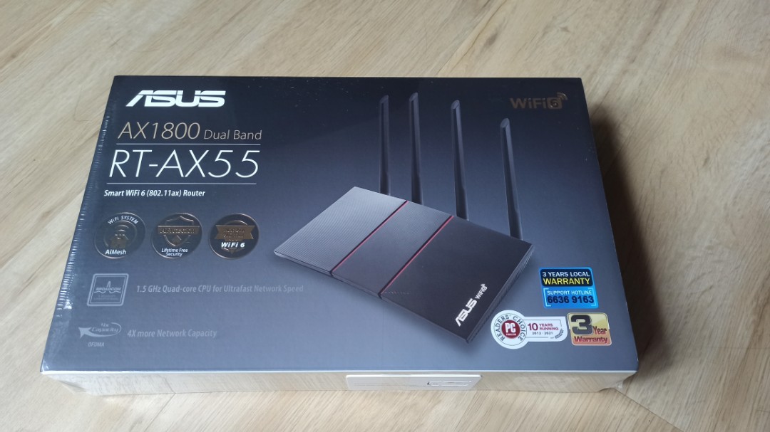 Asus RT-AX55 Router, Computers & Tech, Parts & Accessories, Networking ...