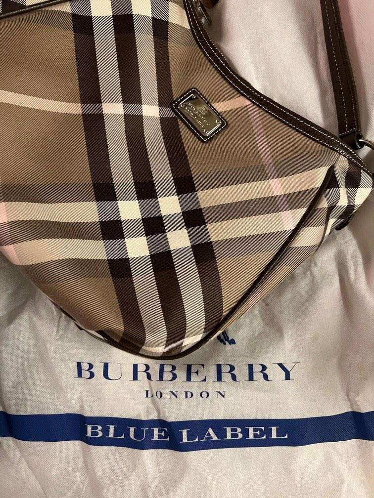 authentic burberry blue label bag, Women's Fashion, Bags & Wallets ...