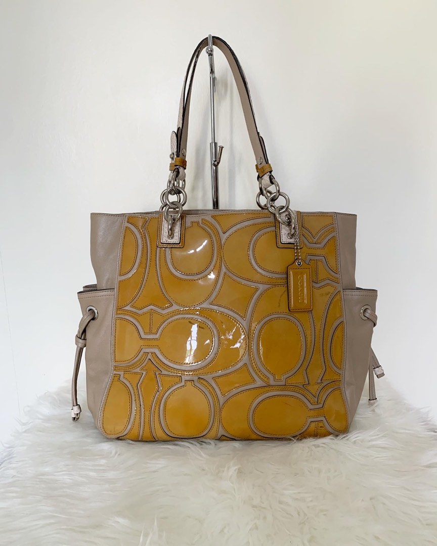 authentic coach rare tote bag, Luxury, Bags & Wallets on Carousell