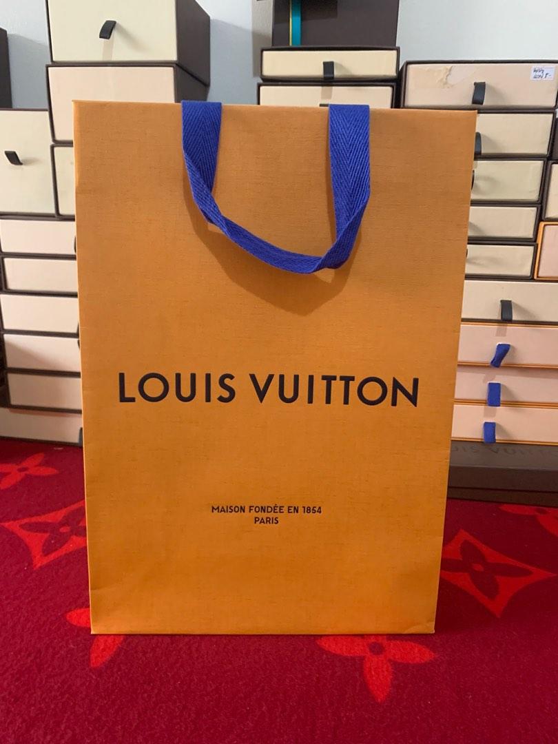 Authentic lv paper bag, Luxury, Bags & Wallets on Carousell