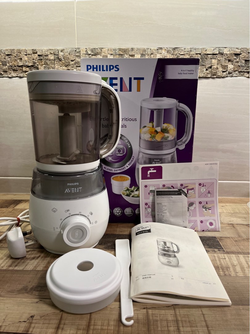 Avent 4-1 baby food processor, Babies & Kids, Nursing & Feeding ...