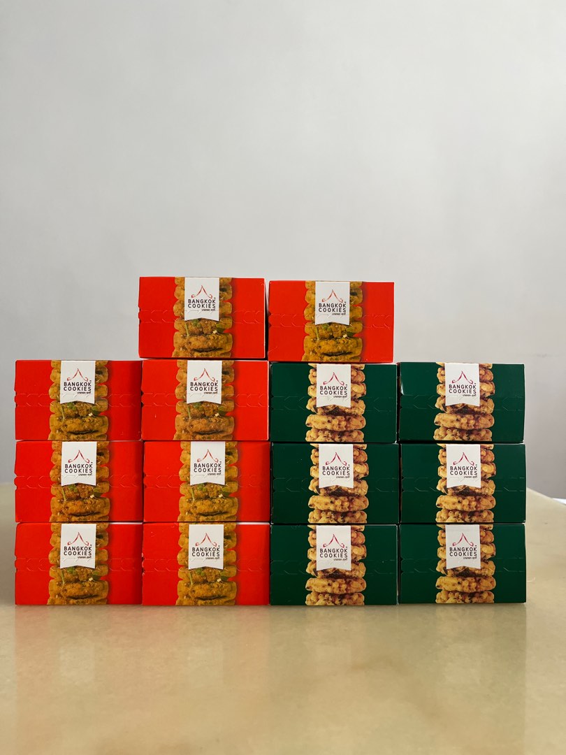 BANGKOK COOKIES TOM YUM & SEAWEED FLAVOURS, Food & Drinks, Packaged ...