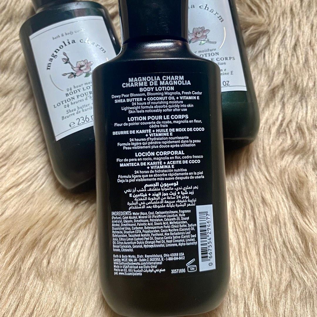BBW Bath and Body Works Magnolia Charm Body Lotion 236ml, Beauty ...