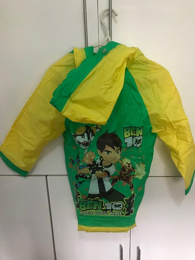 Ben 10 Raincoat, Babies & Kids, Babies & Kids Fashion on Carousell