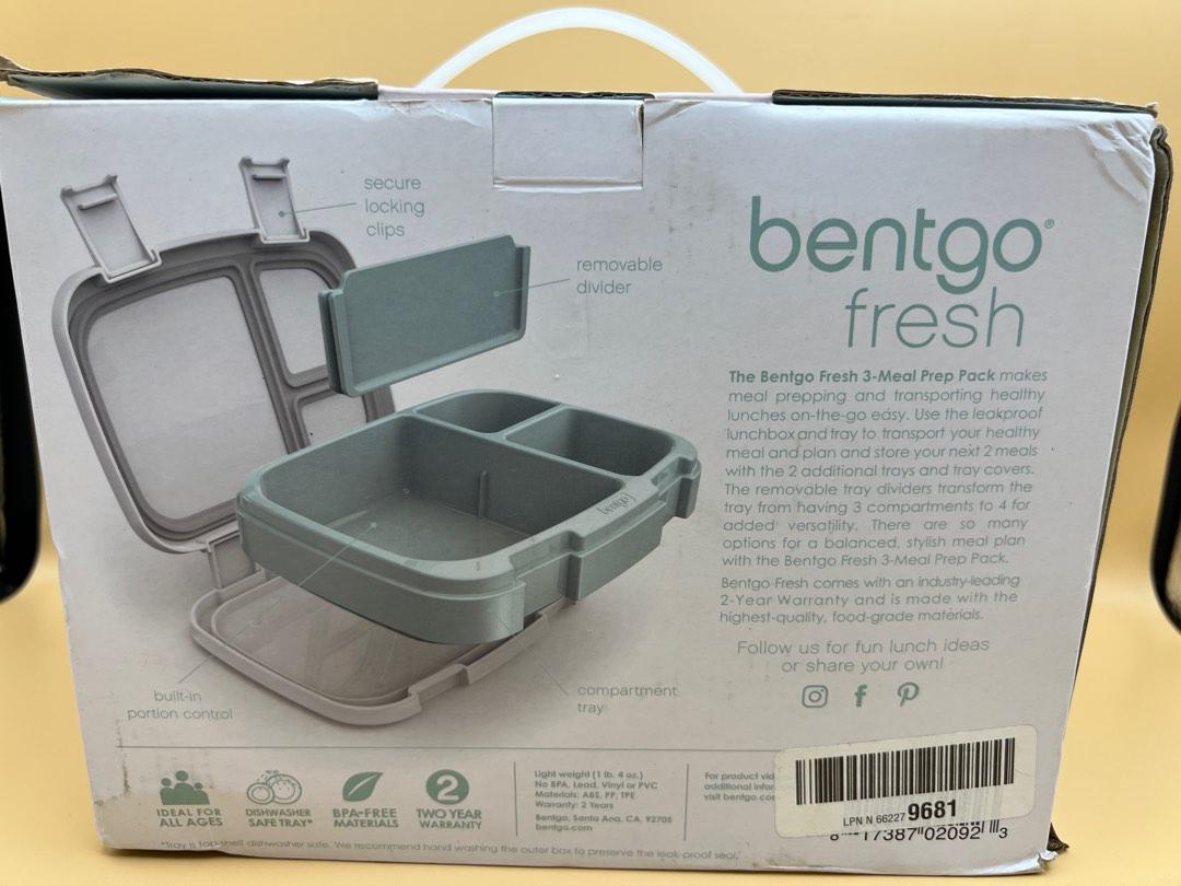Bentgo Fresh 3-Pack Meal Prep Lunch Box Set, Babies & Kids, Going Out ...
