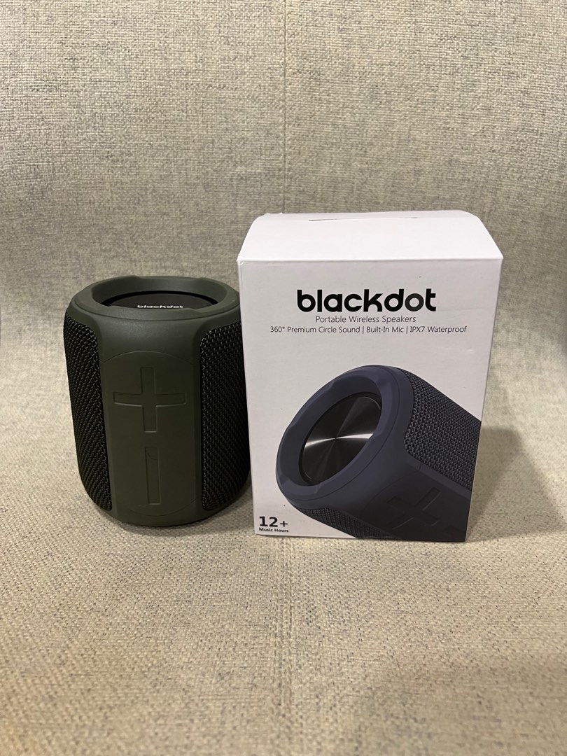 (Army Green Color) Blackdot eFlo Wireless Speakers With 360 Premium ...