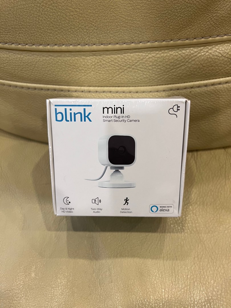 Blink Mini Security Camera, Furniture & Home Living, Security & Locks, Security Systems & CCTV ...