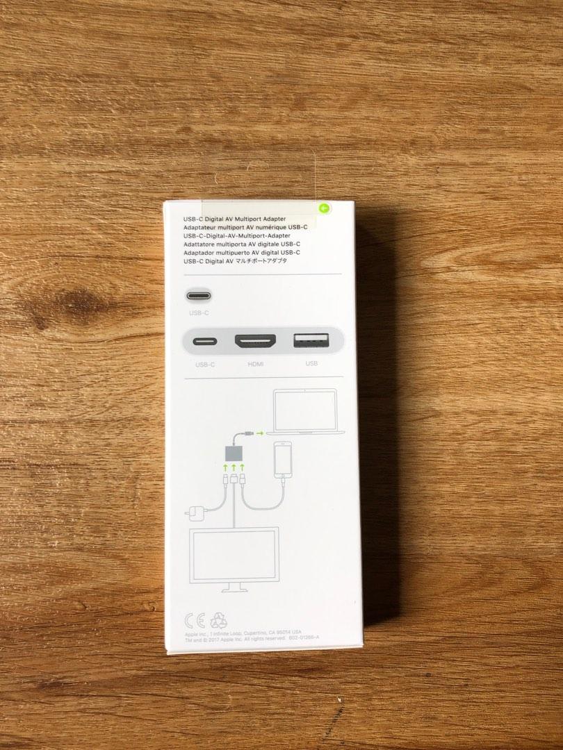 BNIB Apple USB-C to hdmi, USB-C and USB-A, Computers & Tech, Parts ...