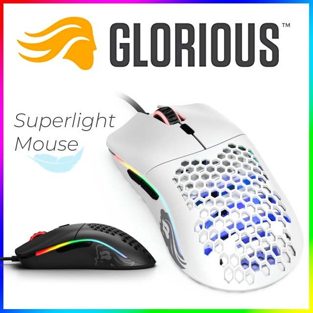 [BNIB] Glorious Model O Matte, 67g Lightest RBG gaming mouse, 67g ...