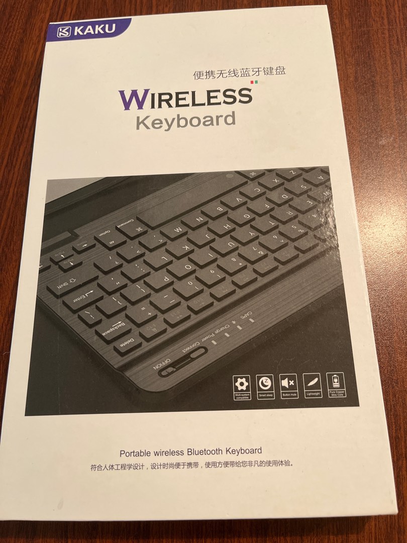 BNIB Wireless Keyboard, Computers & Tech, Parts & Accessories, Computer Keyboard on Carousell