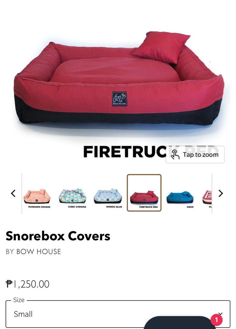 Bow House Snorebox Cover Small, Pet Supplies, Homes & Other Pet ...