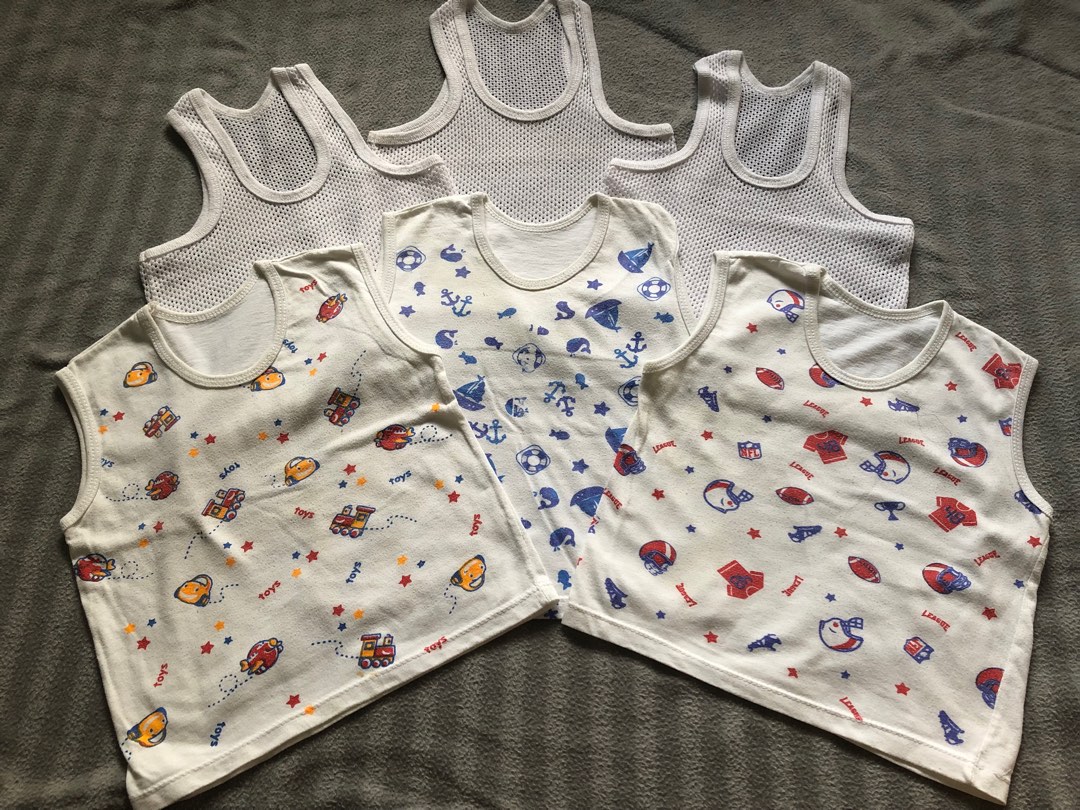 Boys Sando Set, Babies & Kids, Babies & Kids Fashion on Carousell