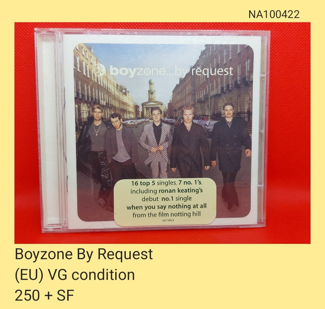 Boyzone By Request CD (unsealed), Hobbies & Toys, Music & Media, CDs ...