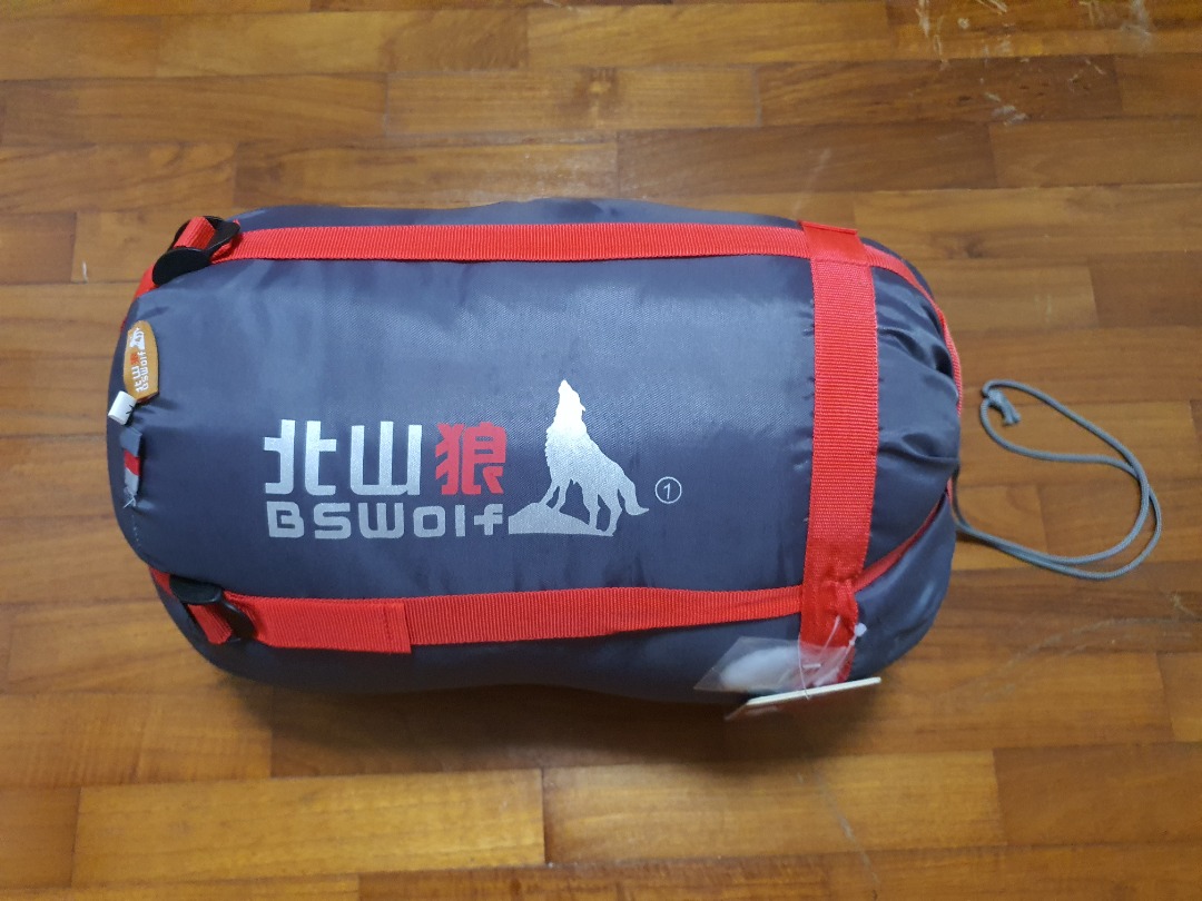 Brand New and Unused Sleeping Bag by Bswolf (2.3m long 90cm wide, best suited for cold weathers ...