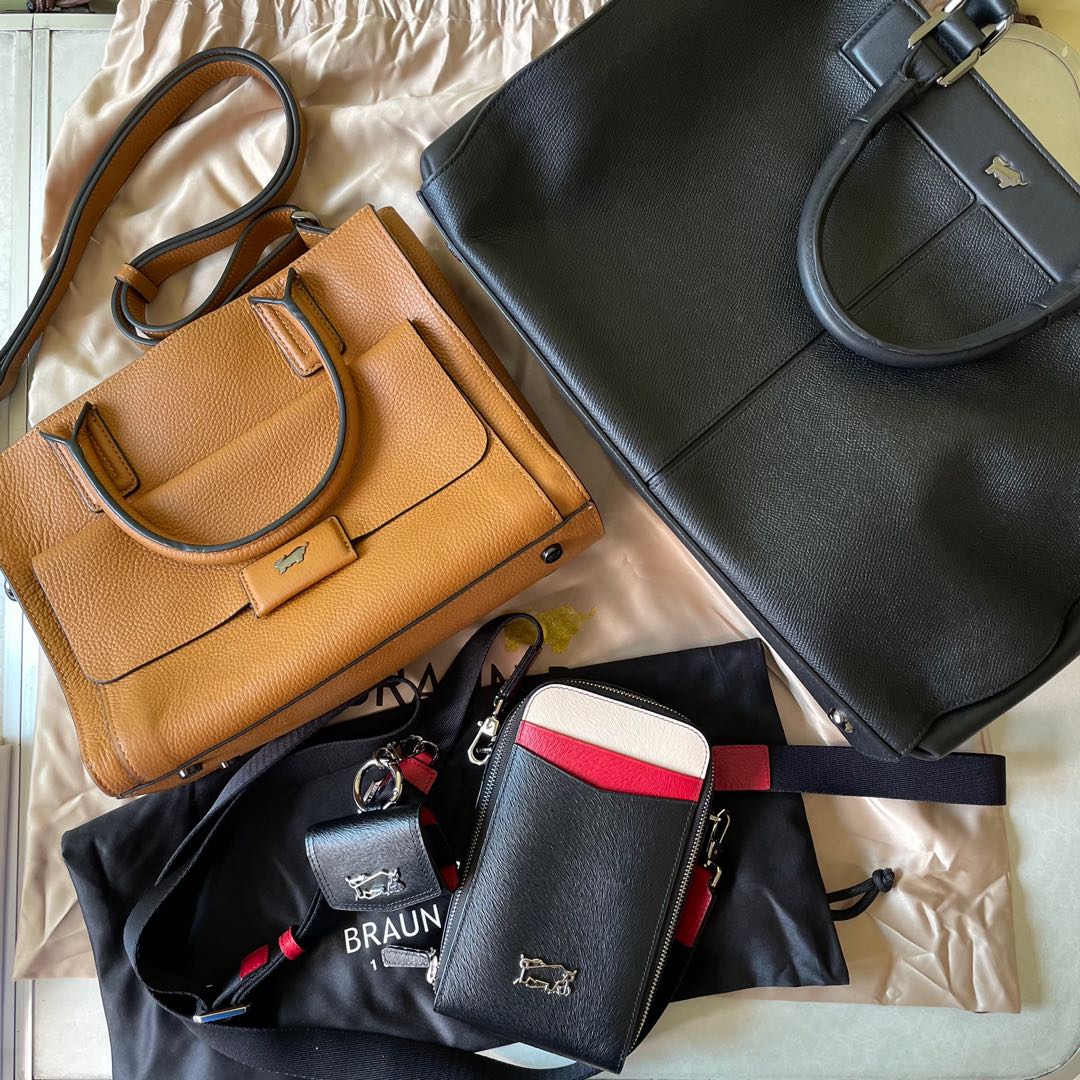 Braun Buffel Handbags [AUTHENTIC], Women's Fashion, Bags & Wallets ...