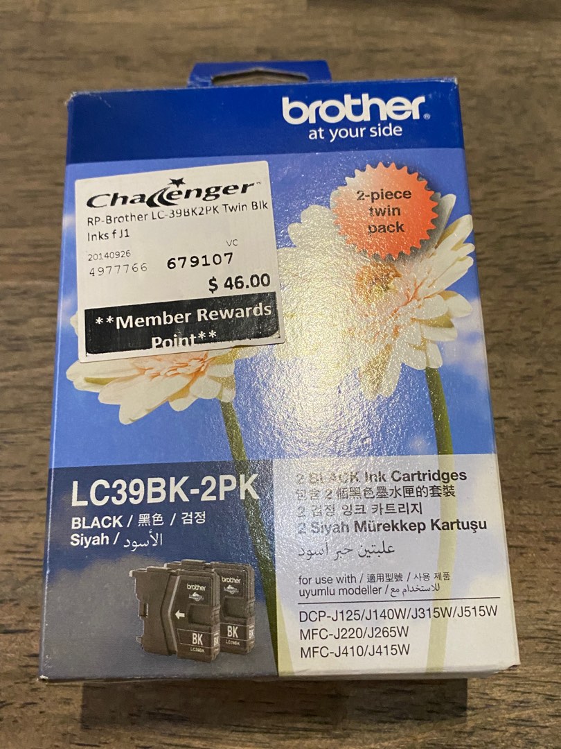 Brother Printer Cartridges LC39 (Various Colors, Expired), Computers ...