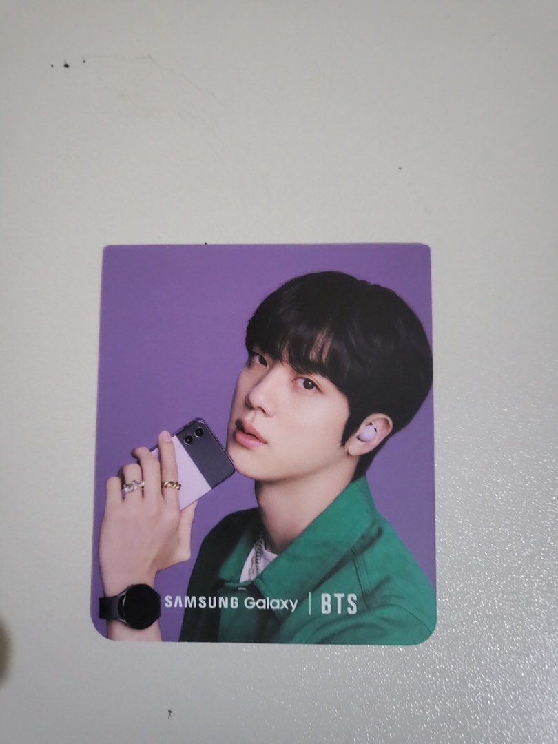 BTS JIN SEOKJIN SAMSUNG GALAXY Z FLIP 4 PC, Hobbies & Toys, Memorabilia ...
