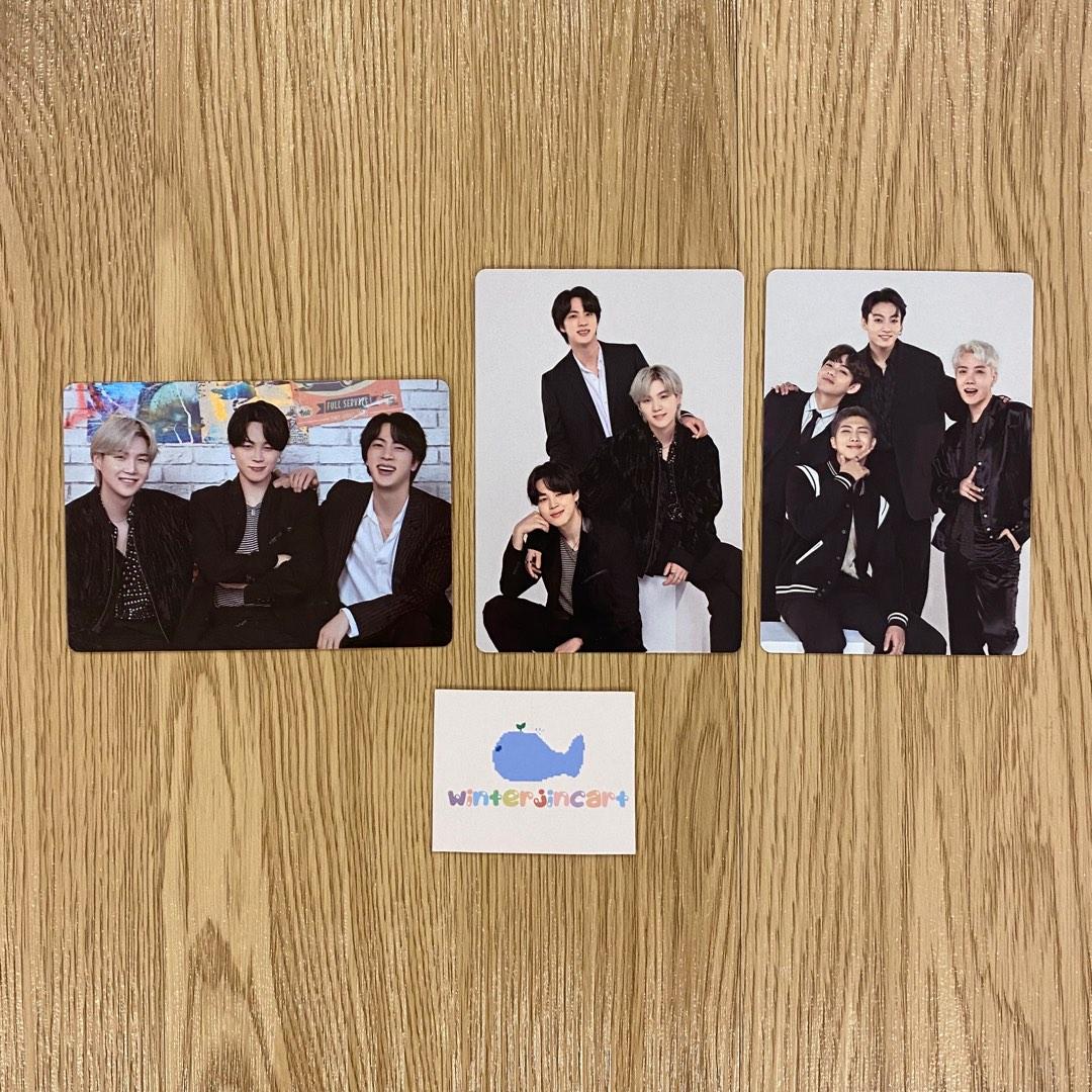 BTS PERMISSION TO DANCE ON STAGE UNIT MINI PHOTOCARD PC OFFICIAL ...