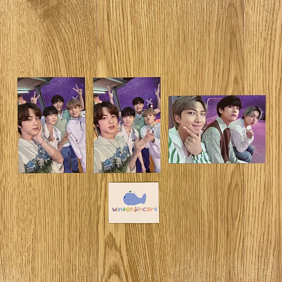 BTS SOWOOZOO GLASS SET MINI BAG UNIT PHOTOCARD PC OFFICIAL RM NAMJOON JIN SEOKJIN YOONGI SUGA ...