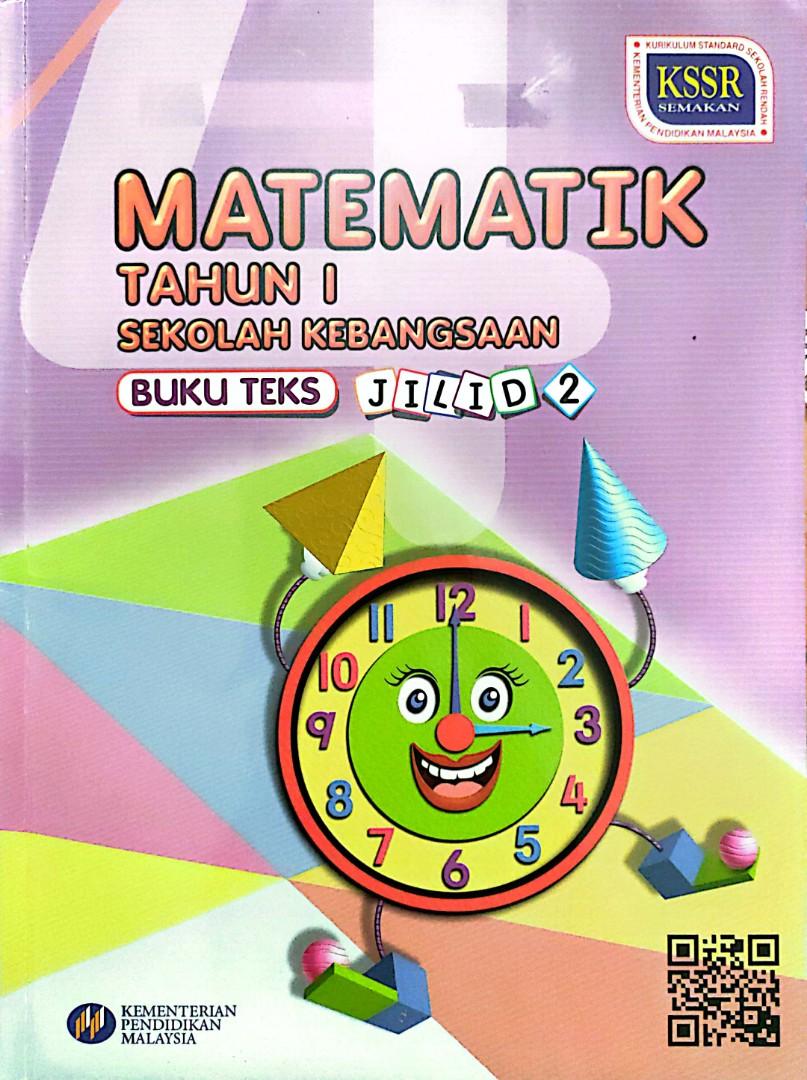 Buku Teks Matematik Tahun 1 (Jilid 2) KSSR, Hobbies & Toys, Books ...