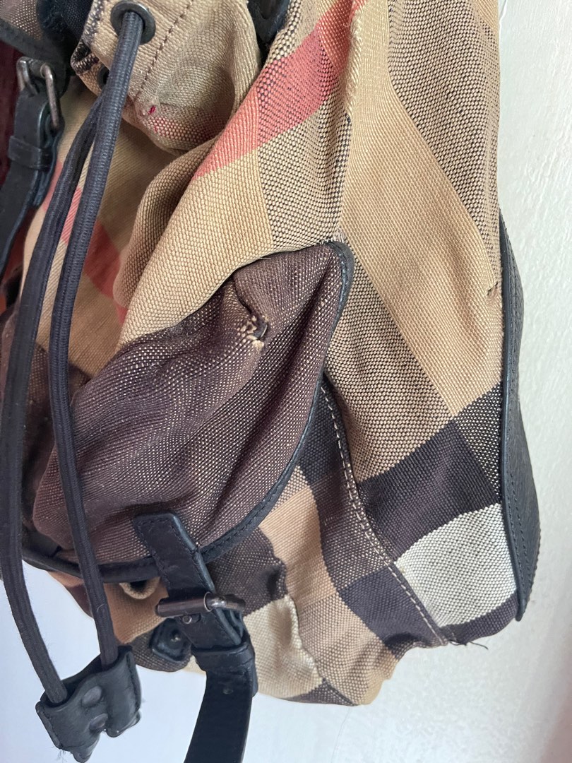 Burberry backpack bag, Men's Fashion, Bags, Backpacks on Carousell