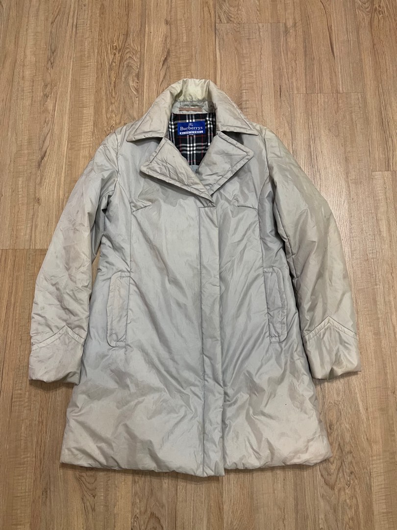 Burberry blue label puffer jacket, Women's Fashion, Coats, Jackets and ...