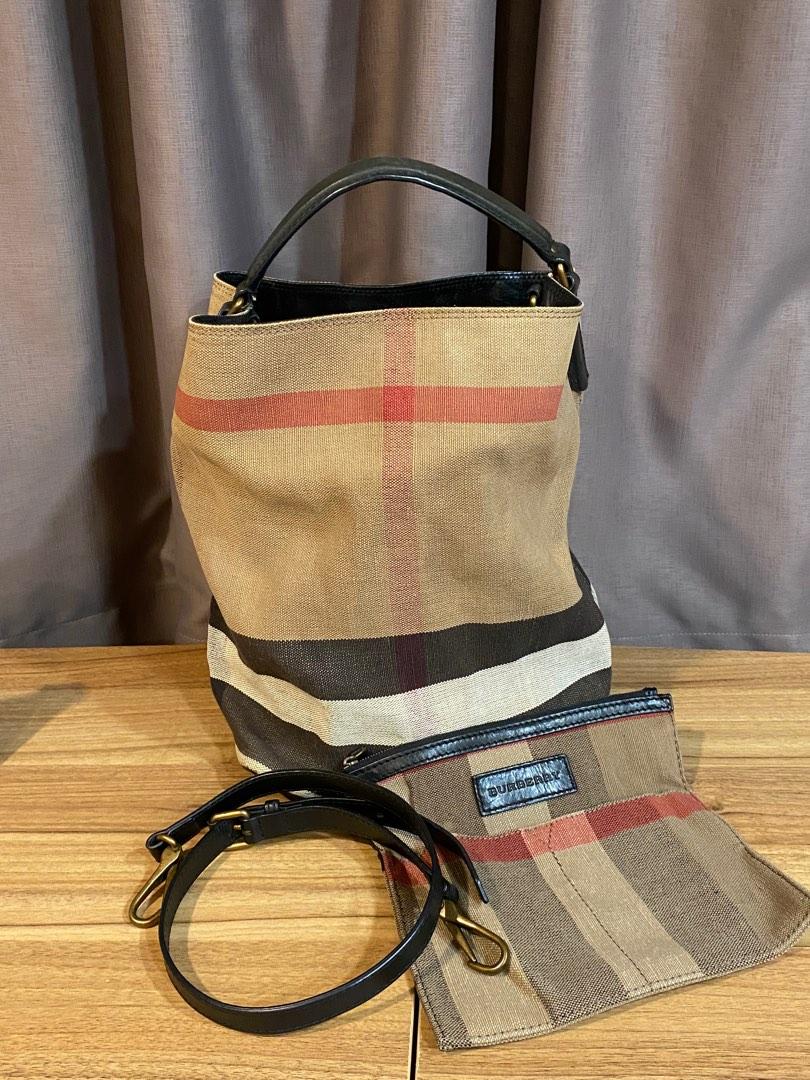 Burberry Bucket Bag, Luxury, Bags & Wallets on Carousell