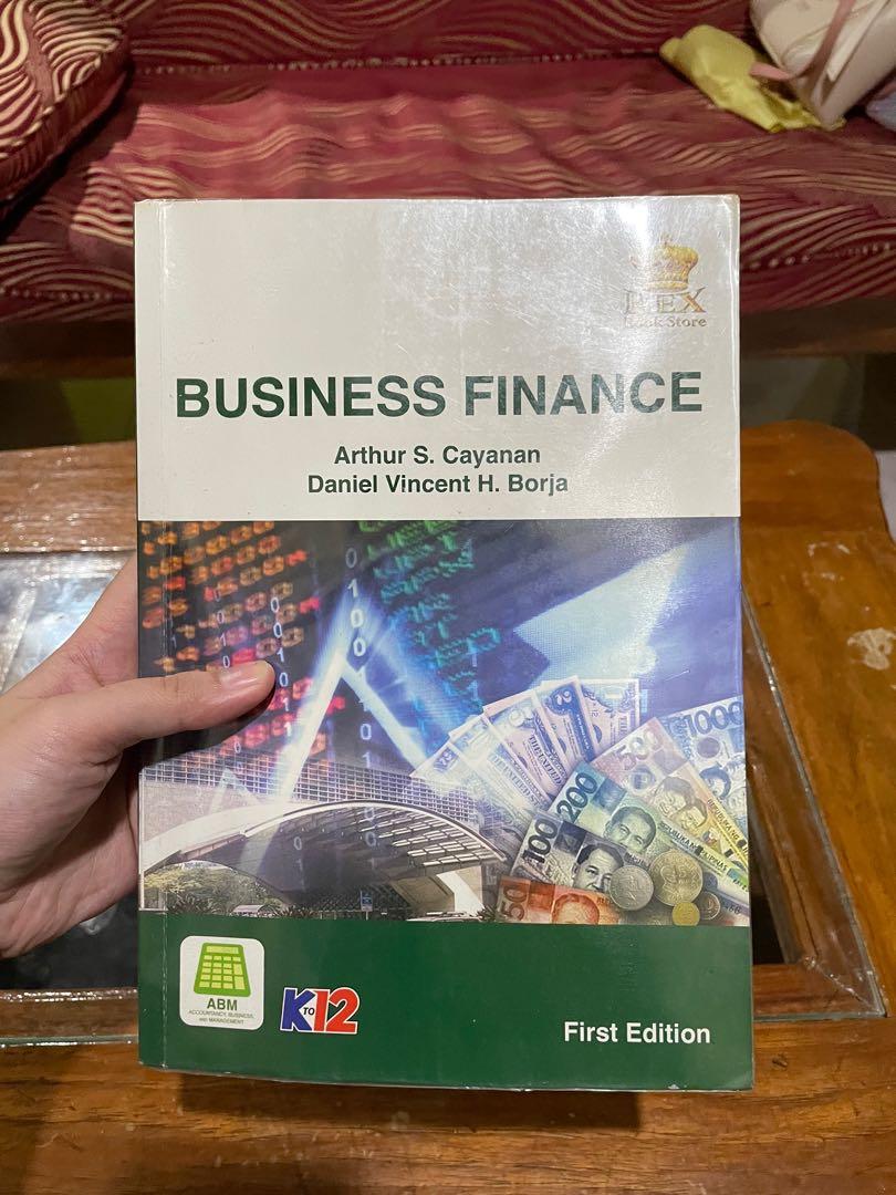 Business Finance by Arthur S. Cayanan & Daniel Vincent Borja (Senior High Book ABM), Hobbies ...
