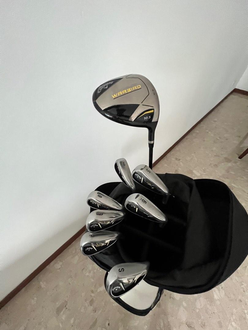 Callaway WarBird Iron & Driver (5-Sand) + PGM Cart Bag, Sports ...