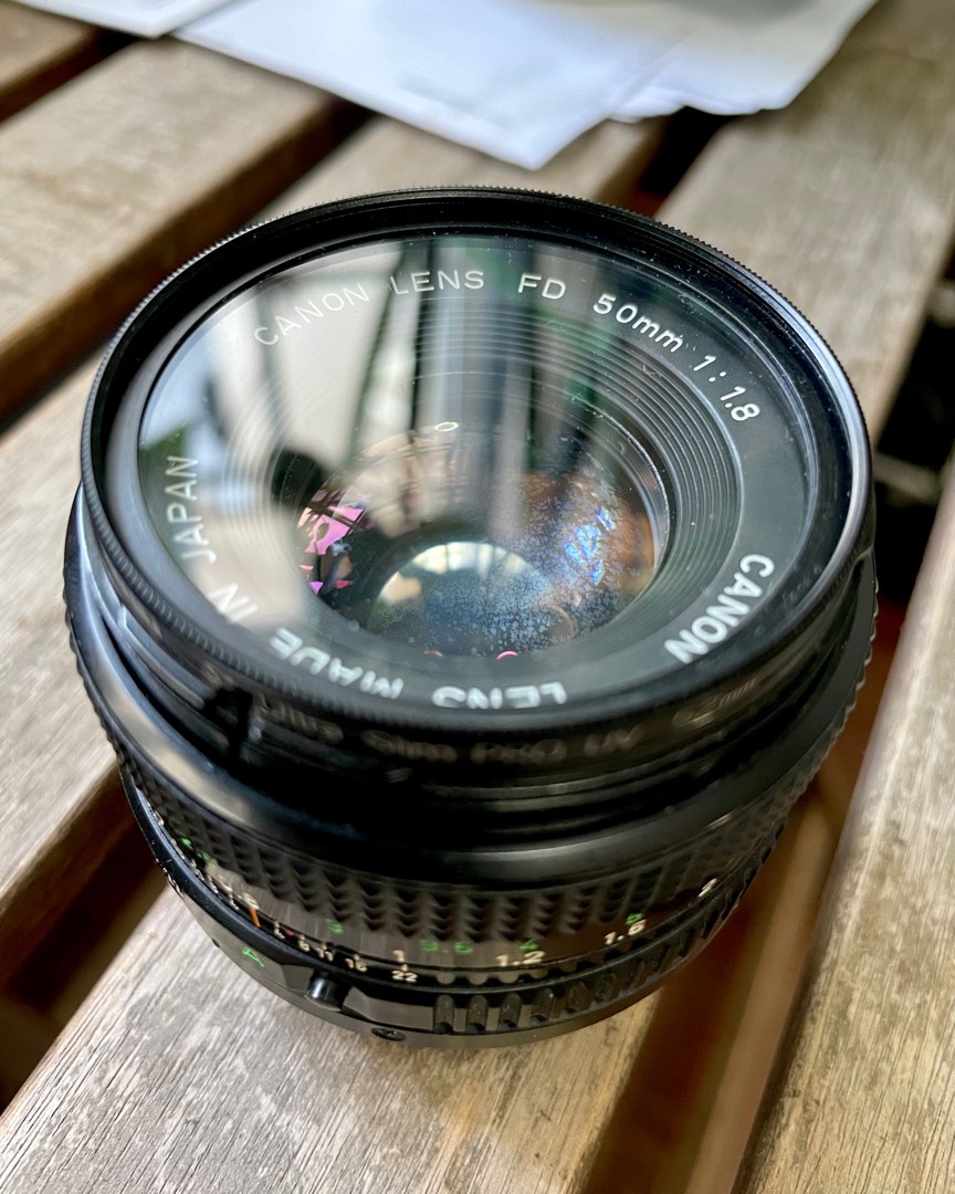 Canon FD 50mm f/1.8, Photography, Lens & Kits on Carousell