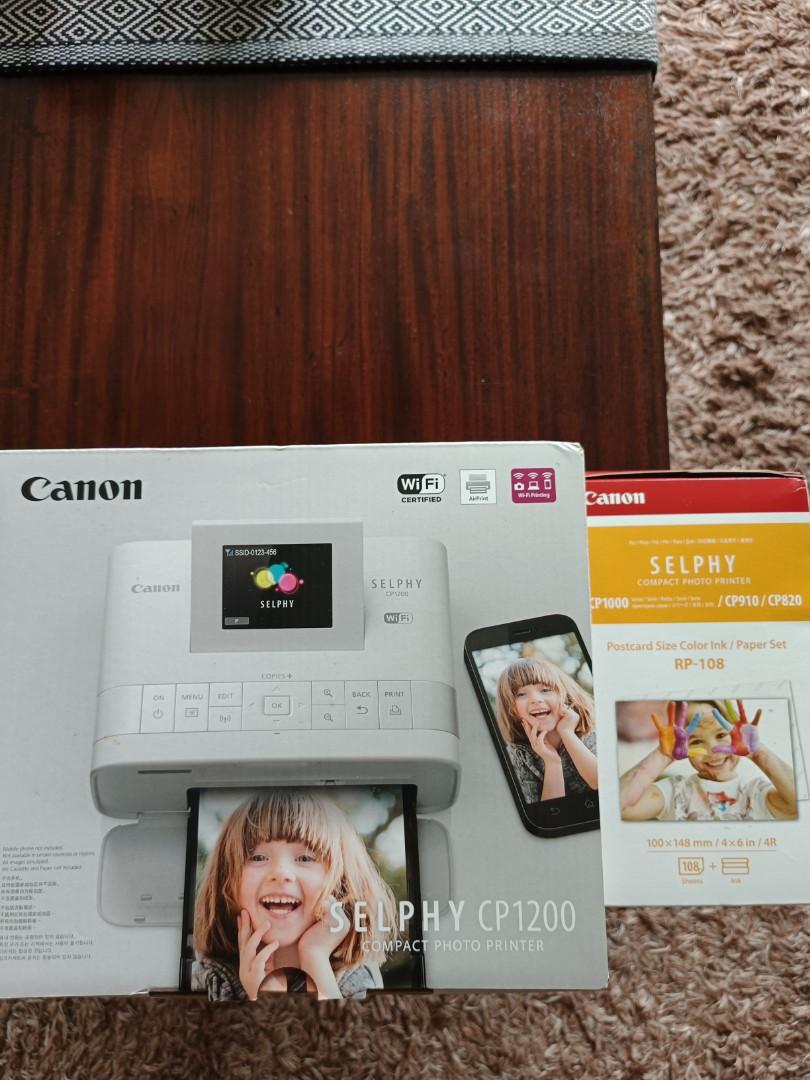 Canon Selphy CP1200, Computers & Tech, Printers, Scanners & Copiers on Carousell