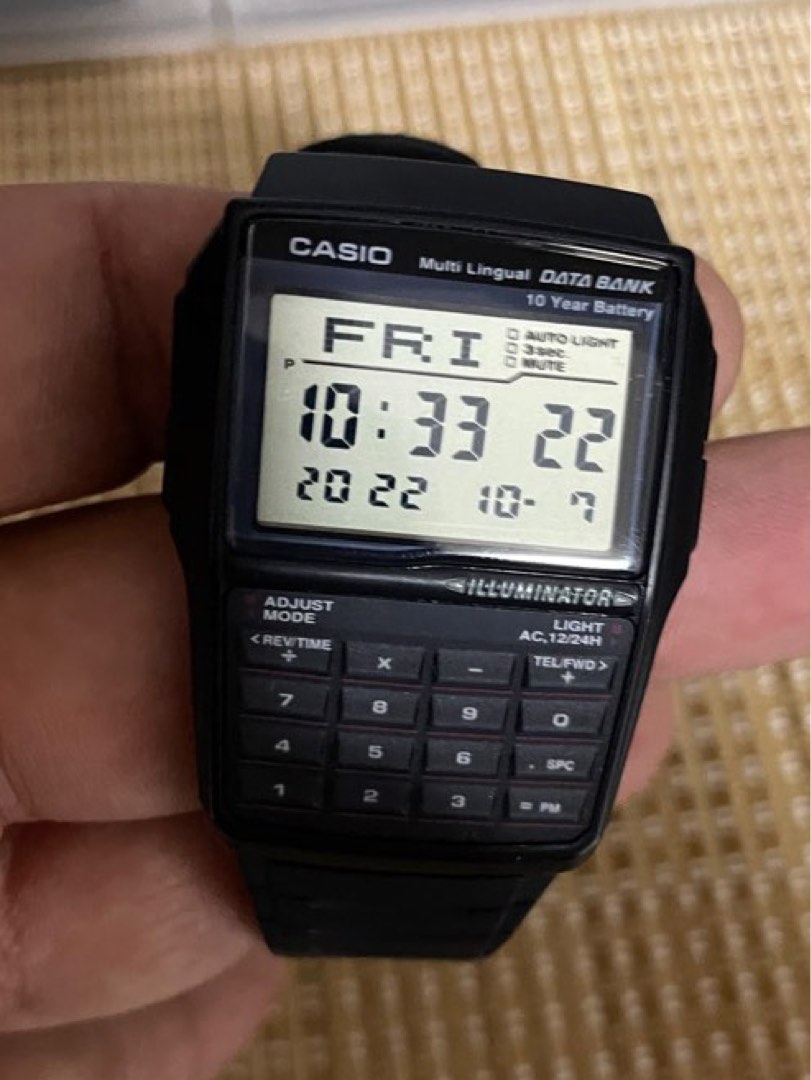 Casio calculator watch , Men's Fashion, Watches & Accessories, Watches ...