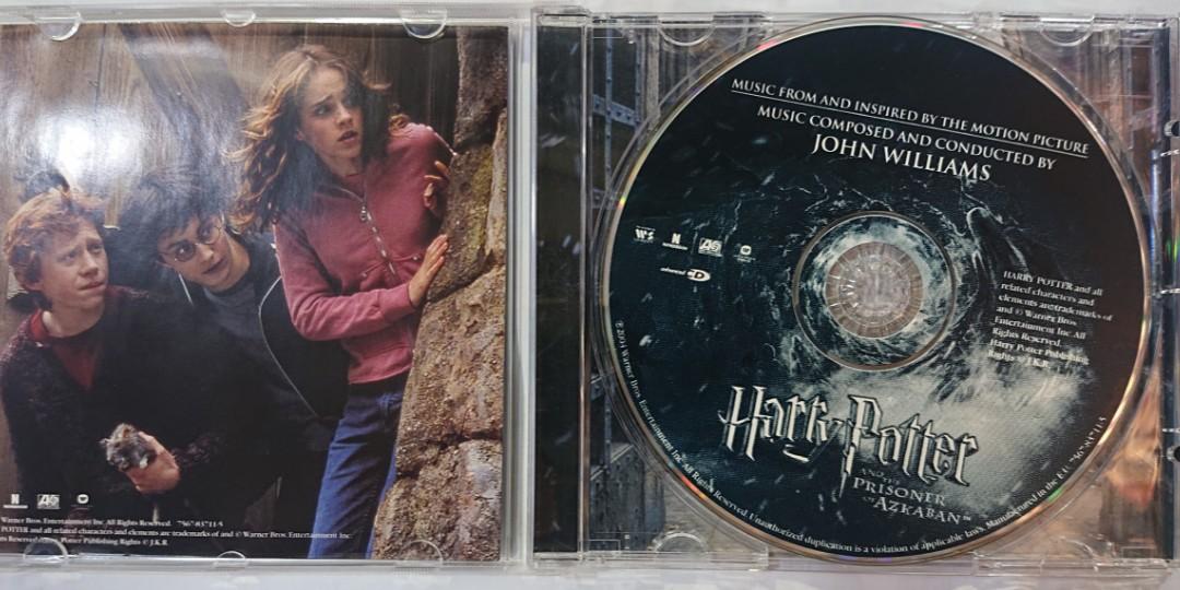 Cd Harry potter and the prisoner of azkaban, 興趣及遊戲, 音樂樂器 & 配件, 音樂與媒體 ...